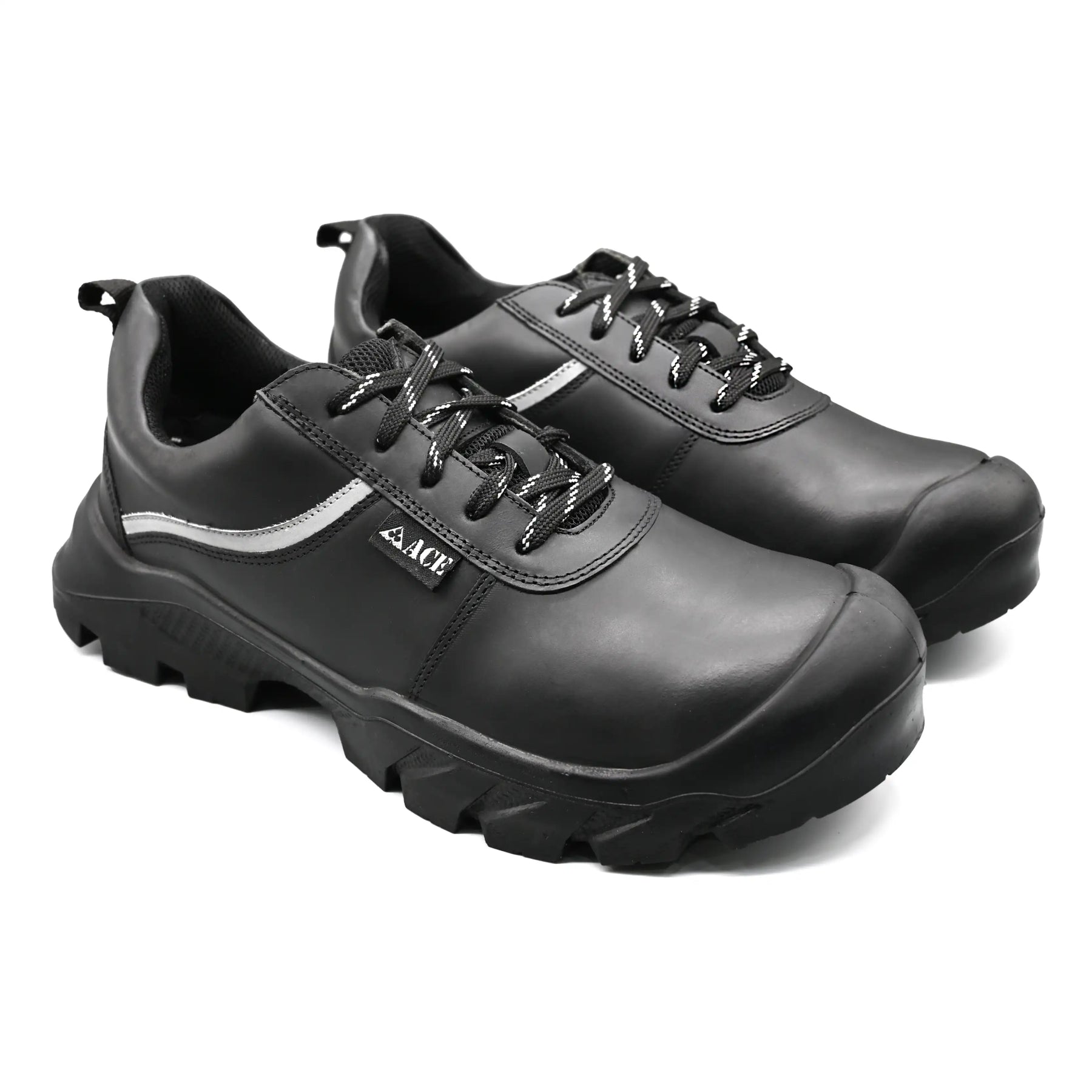 Ace Alpha Safety Shoes - Black – ACE Safety Shoes Kenya